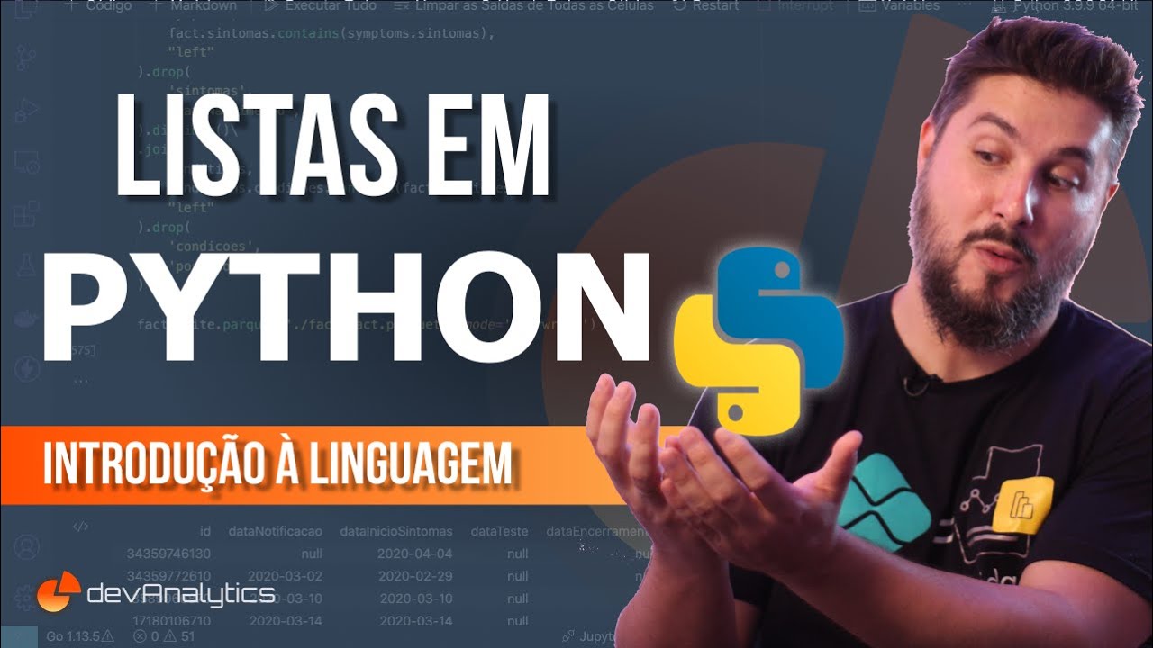 [Curso] Introdução à linguagem Python - 11 Manipulando Listas em Python [Passo a Passo]