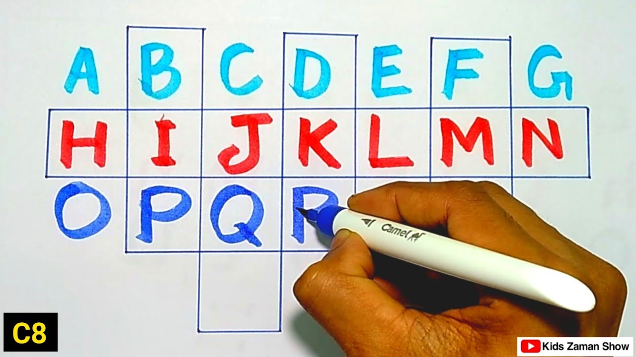 abc tracing letters preschool worksheets | abc tracing and phonics | abc tracing song | C8