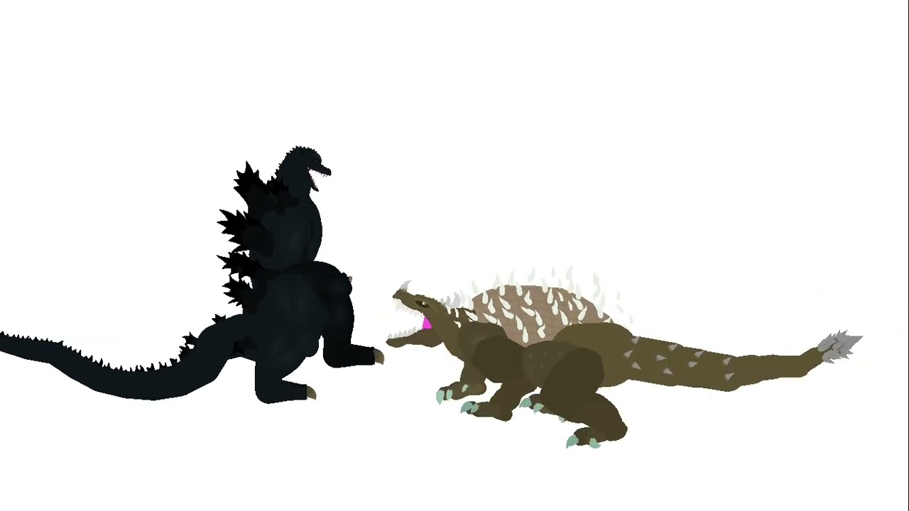 Final Wars (part two) Godzilla stick nodes animation