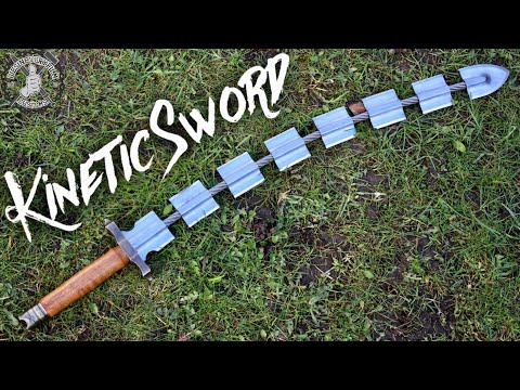 Crazy Kinetic Whip Sword Looks Terrifying | 15 Minute Fun