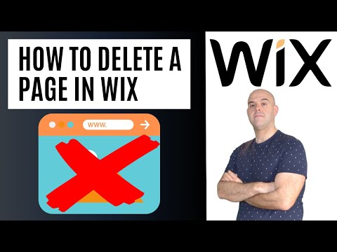 How To Delete a Page in Wix