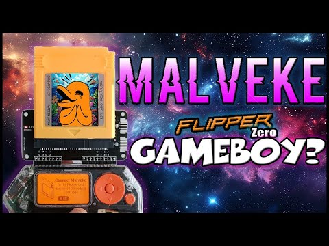 MALVEKE! The Flipper Zero All-In-One Board That Reads & Writes Gameboy Cartridges!!! (Mini Review)