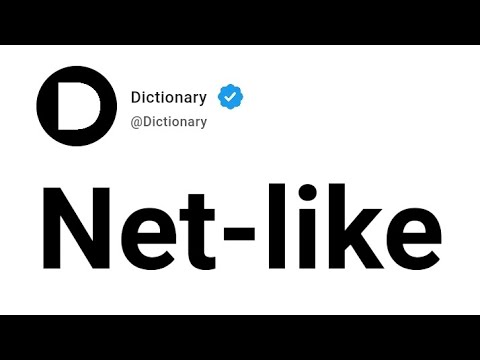 Net-like Meaning In English