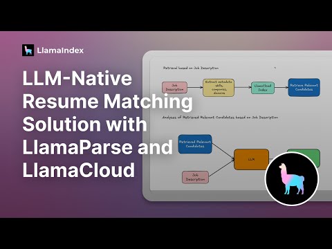 LLM-Native Resume Matching Solution with LlamaParse and LlamaCloud