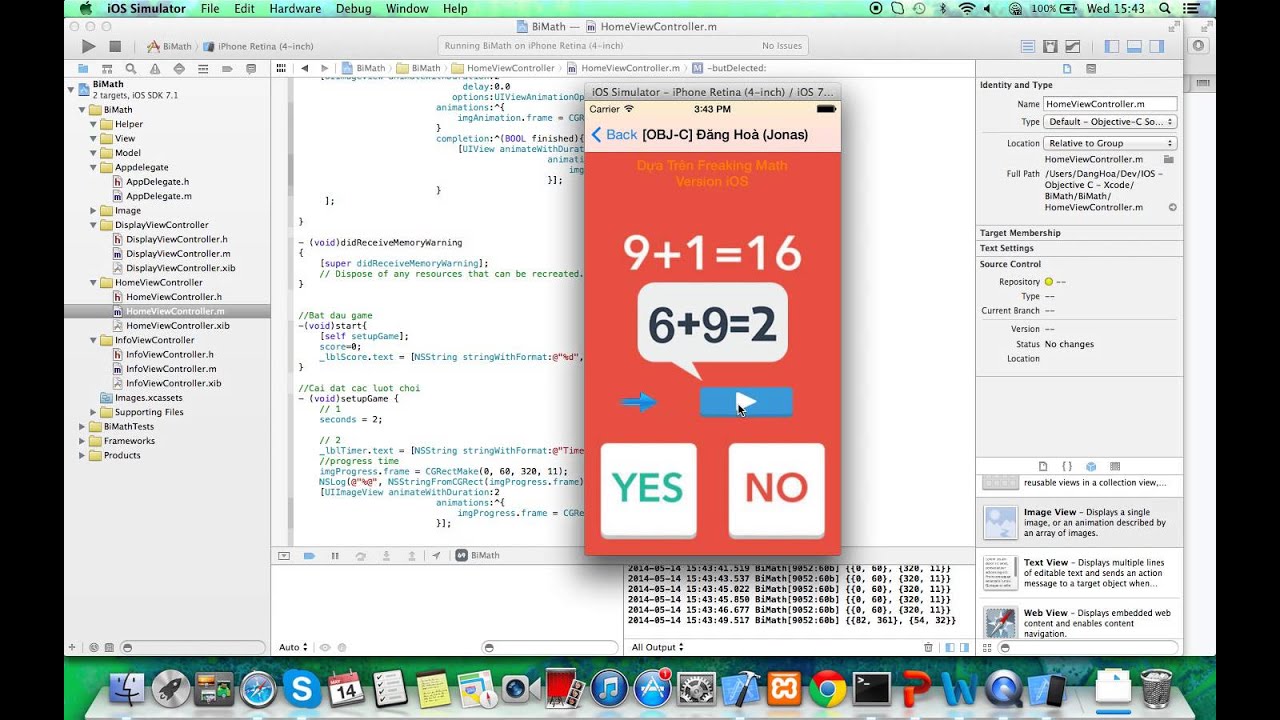 Freaking Math Game - iOS [source code]