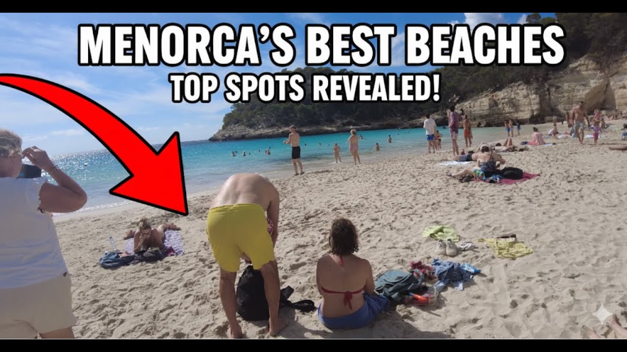 MENORCA'S 5 BEST BEACHES 🇪🇸 A Complete 4K Travel Guide (North vs. South)