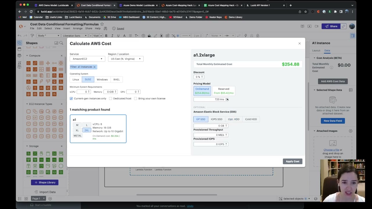 Model future cloud costs in the Cloud Accelerator