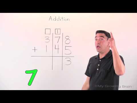 Addition with Regrouping: 3 Digit / My Growing Brain