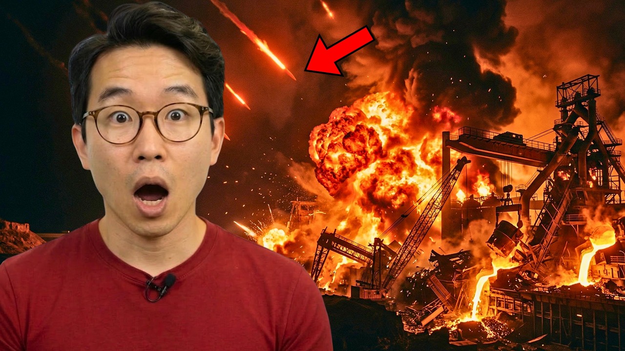 Iran DESTROYED $4.7B Steel Plants With Kheibar Shekan Missiles - Israel's War Machine COLLAPSES