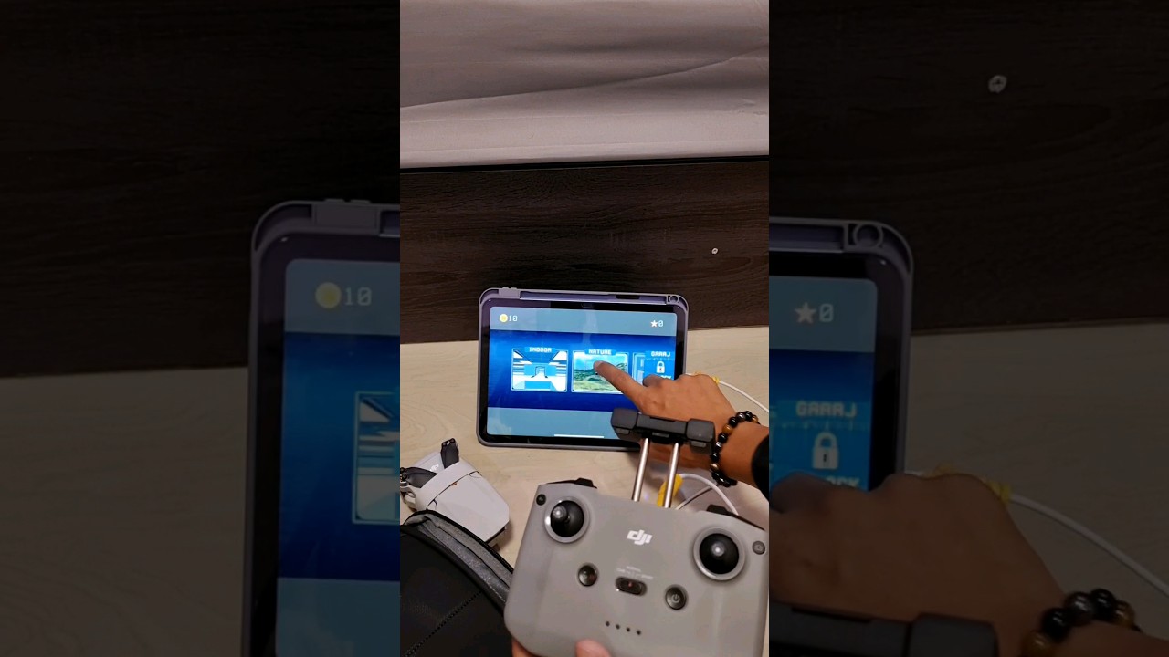 Dji mini 2 se❌️ Dji rc n-1 & ipad ✅️⛈️ Simulator Drone #djimini2se #drone #simulator #dji #play