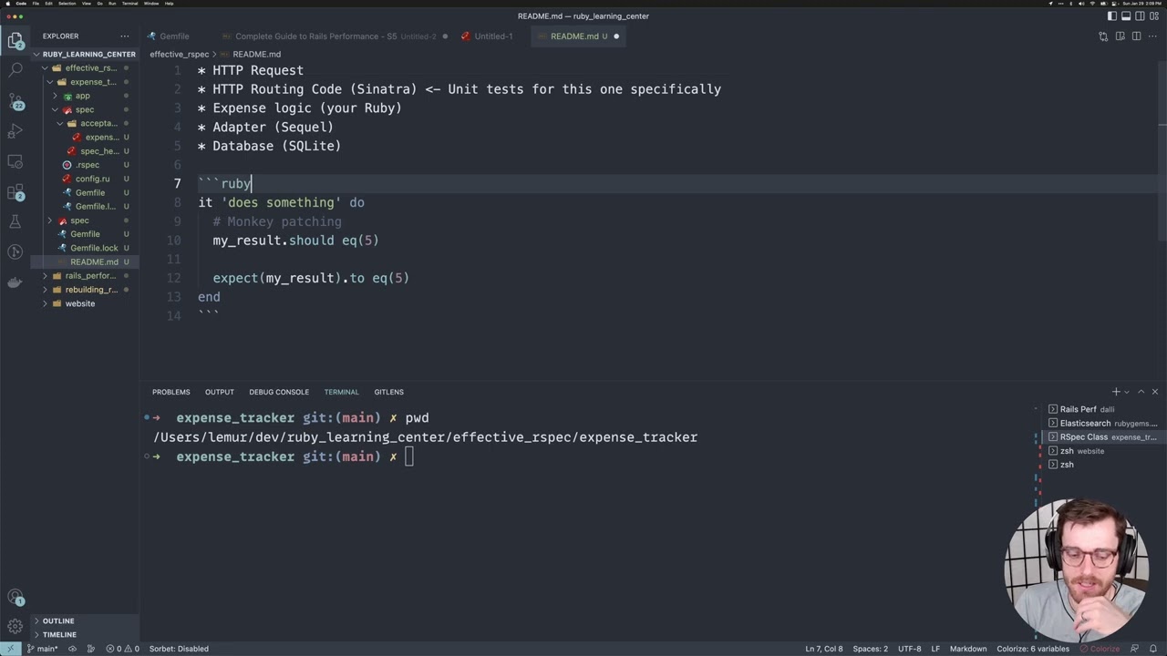Ruby Learning Center - Effective Testing in RSpec 3 - Ch 5
