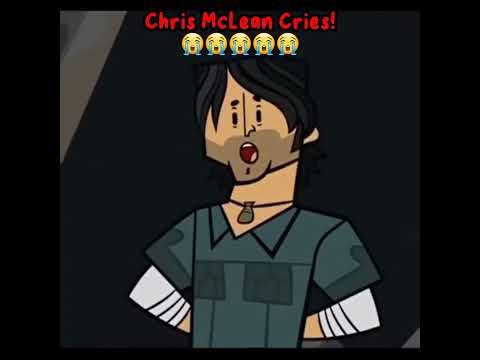 CHRIS MCLEAN CRIES!!! | Total Drama World Tour 🌎 #shorts #viral #funny