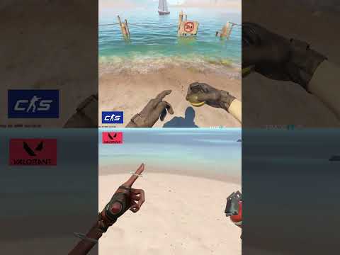 CS2 vs Valorant Water Physics