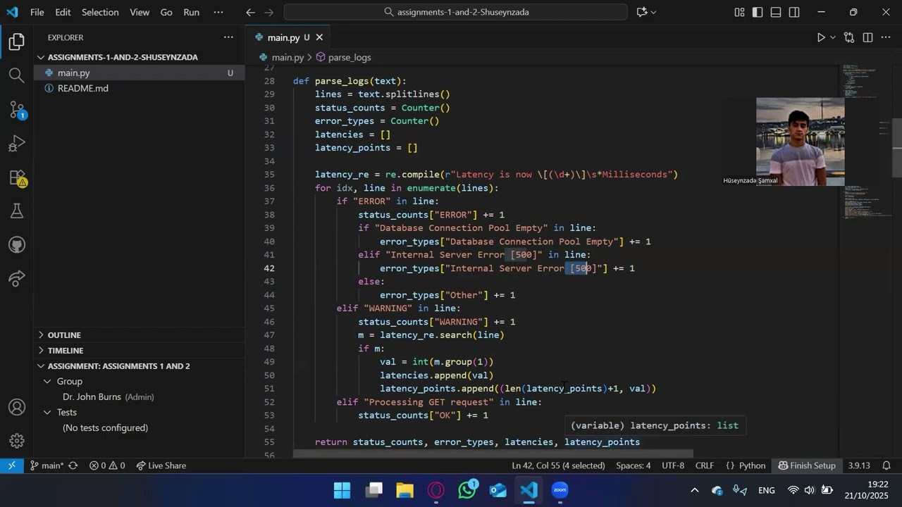 Principles of Distributed Systems: Assignment 1