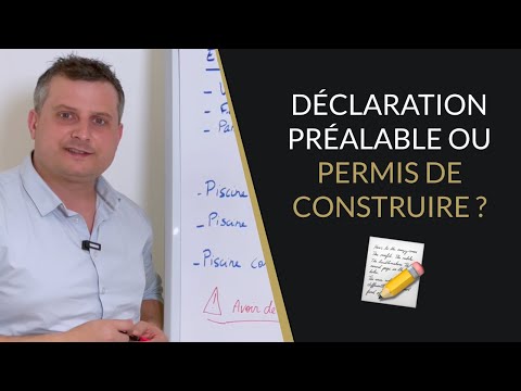 🟢 Déclaration Préalable ou Permis de Construire ? (Neuf, Réno, Piscine)
