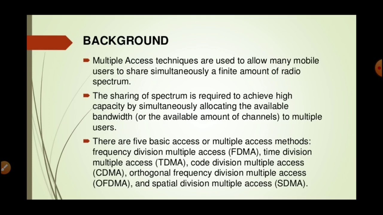 Unit4 Multiple  access  techniques