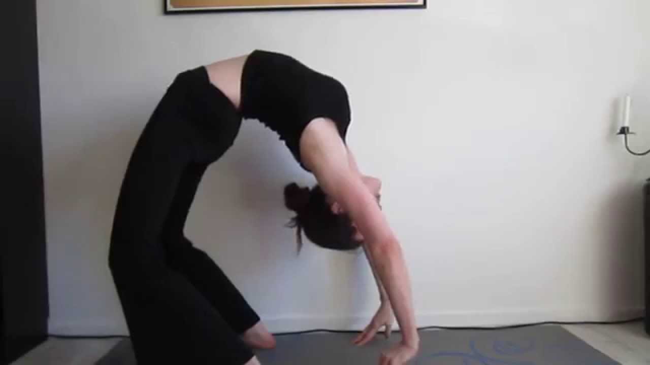 Wheel Pose - Yoga Urdhva Dhanurasana Flow Demonstration - Backbends