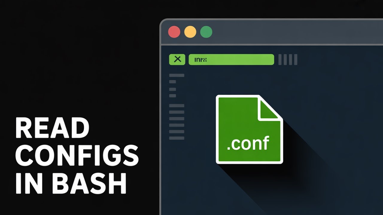 Best Way to Read a Config File in Bash