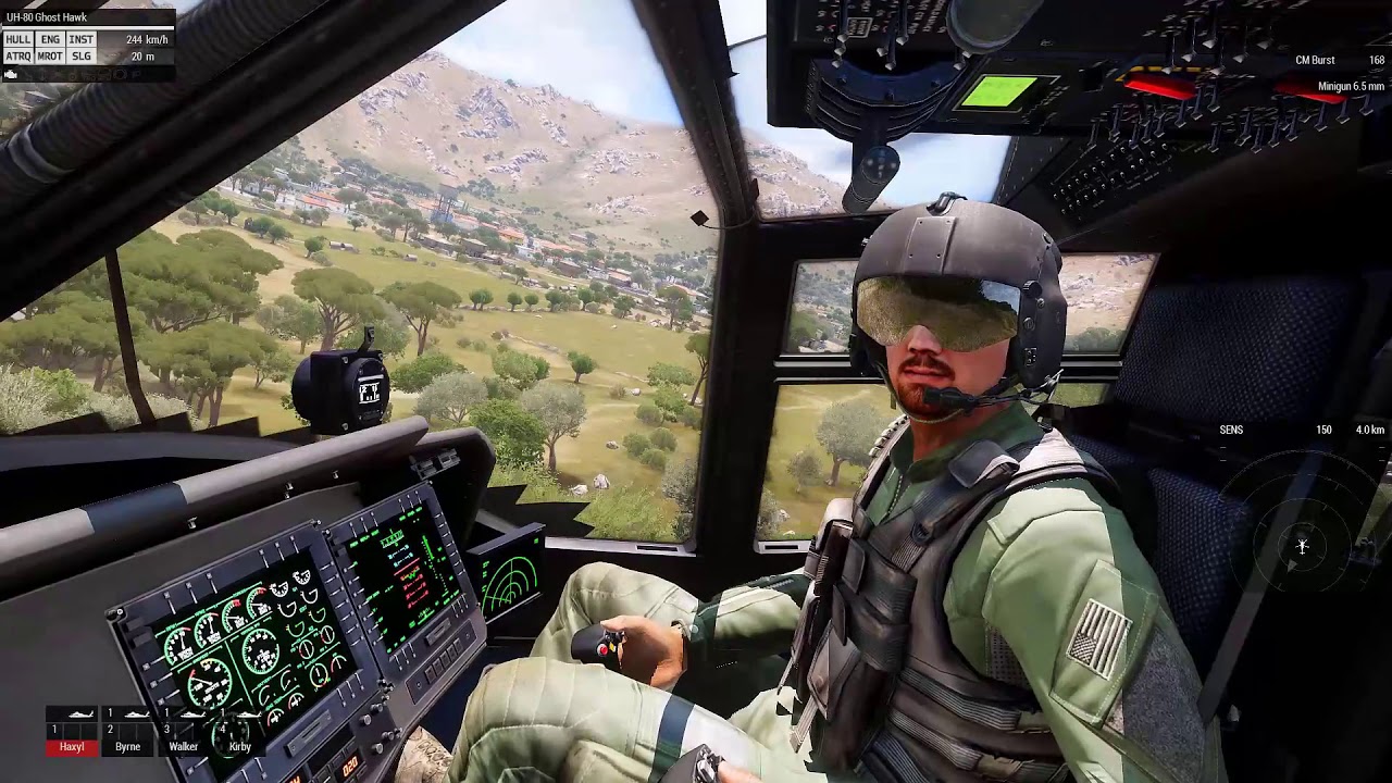 Arma 3 | UH-80 Ghosthawk AFM Threading Run