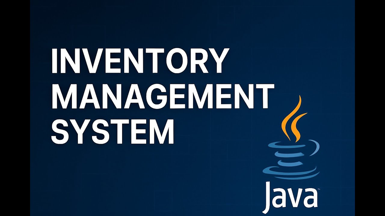 Inventory Management System | Java + JSP + MySQL || Java Project