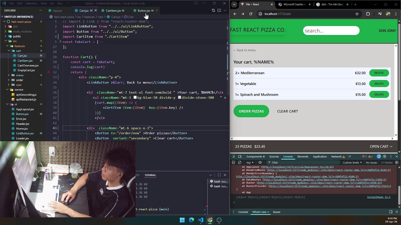 Day 26 🔥Coding everyday Until I get a Job !
