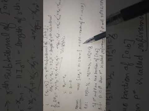 Partition ,norm and refinement in riemann integration