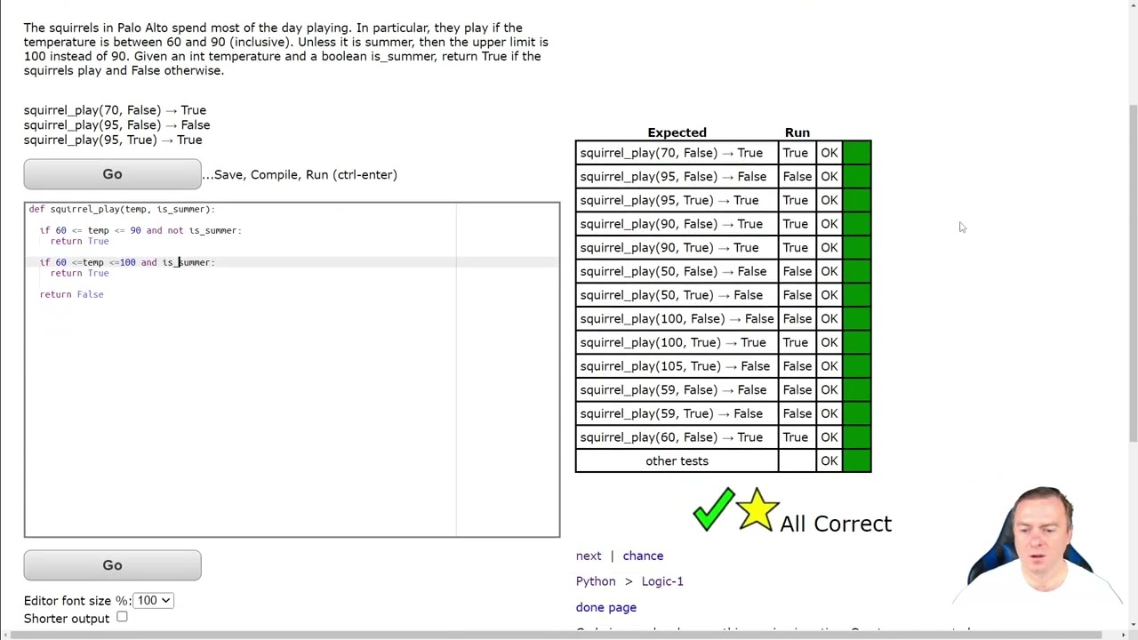 Python - Coding Bat - Logic 1