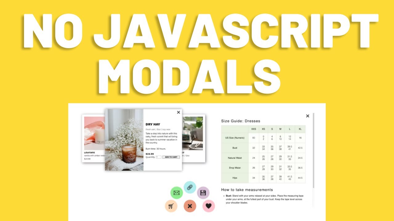 HTML Modals with no JavaScript (New Popover API)
