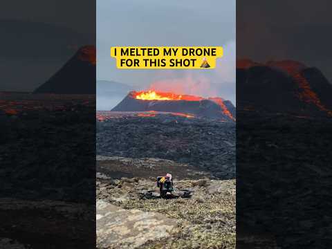 Drone vs volcano ???? #fpv #volcano #iceland