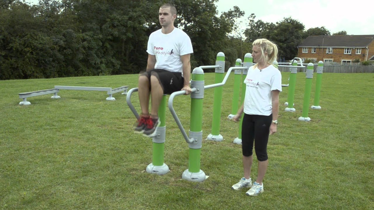 Outdoor Gym Equipment - FLZ Parallel Bars