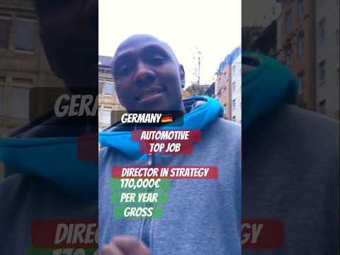 GERMANY 🇩🇪 TOP AUTOMOTIVE JOB DIRECTOR IN STRATEGY #gehalt #lohn #top #salary #dream #jobs #arbeit