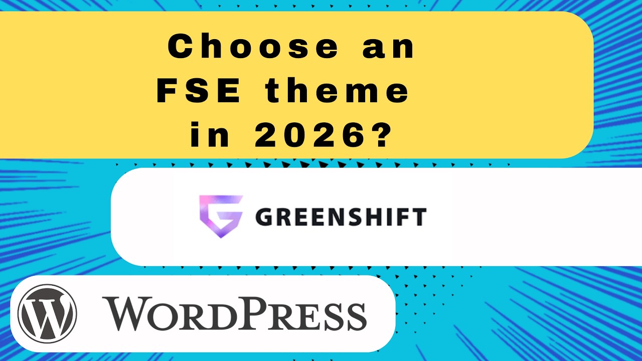 Choosing the GreenShift theme in 2026? | FSE-style WordPress themes
