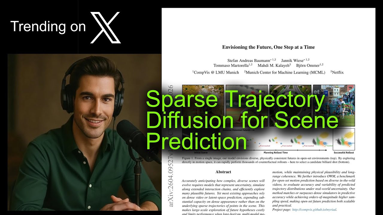 Sparse Trajectory Diffusion for Scene Prediction