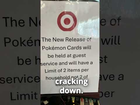 Target has had enough of Pokemon Scalpers