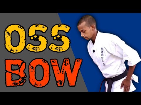 HOW JAPANESE BOW TO EACH OTHER'S | OSS KARATE JAPAN | KARATE OSS JAPAN | KARATE OSS/OSU