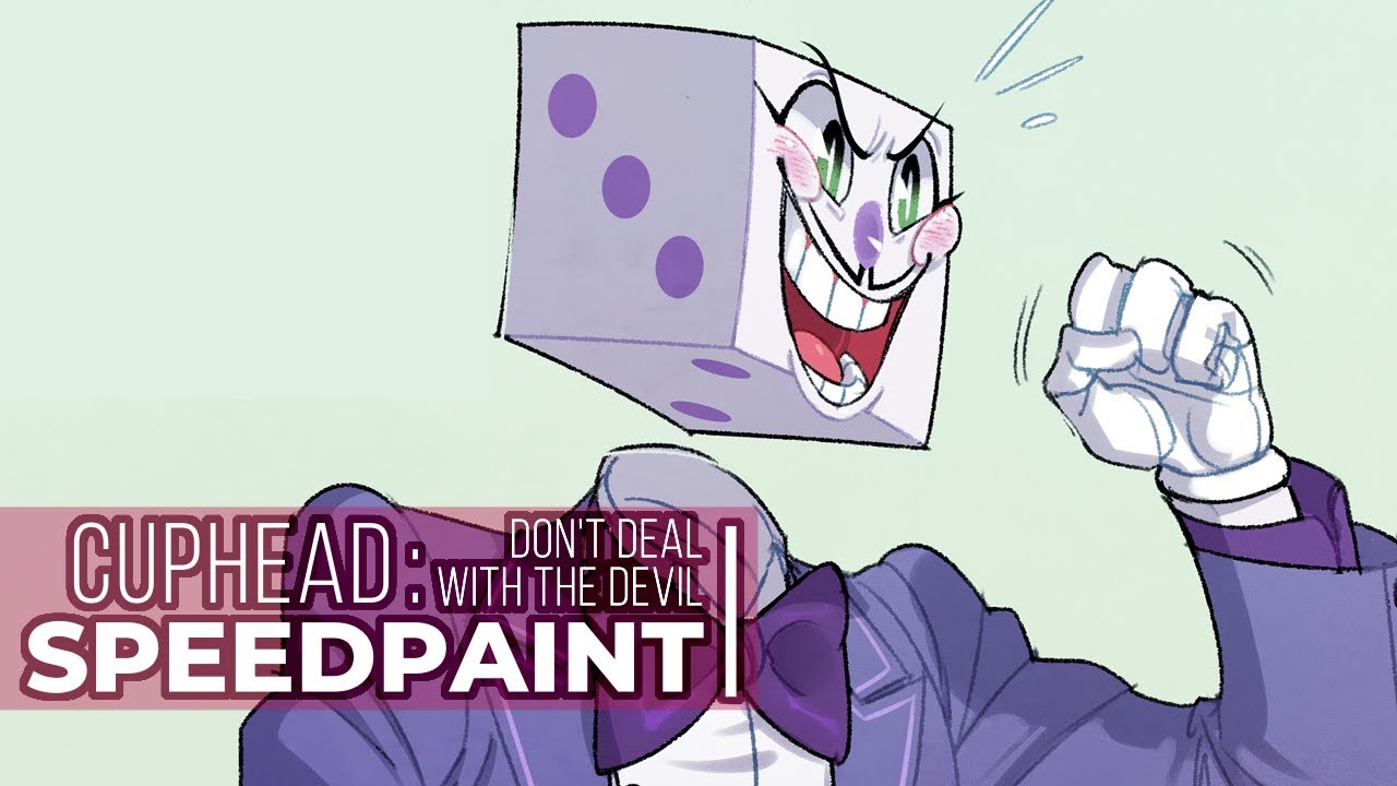 Cuphead | King Dice Doodles Speedpaint