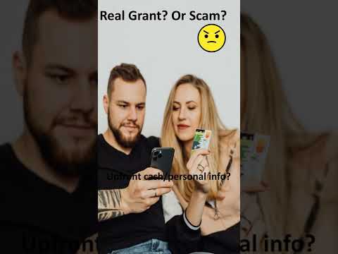The 3 Best Ways to Avoid a Grant Scam #shorts