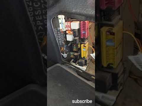 Mercedes Benz C250 Fuse box Location #Mercedes #shorts #Benz