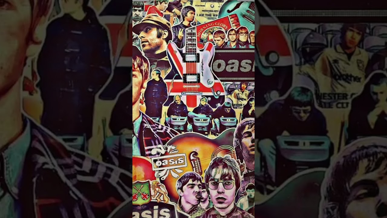Best oasis phone wallpapers #phonewallpaper #oasis #gallaghers #ukband #rockon #music #shorts #cool