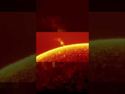 Impressionantes imagens nítidas do nosso Sol #Shorts