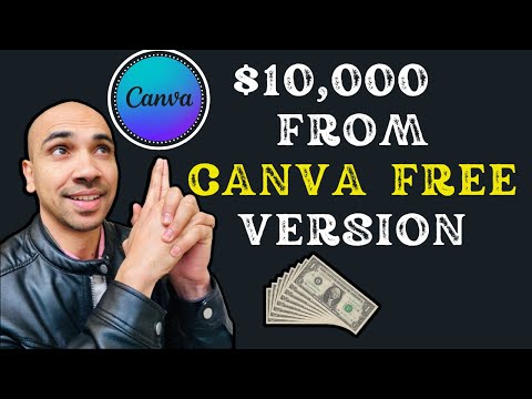 Make Money With Canva FREE-VERSION: Earn $10,000 + (No Fees & No Subscription)