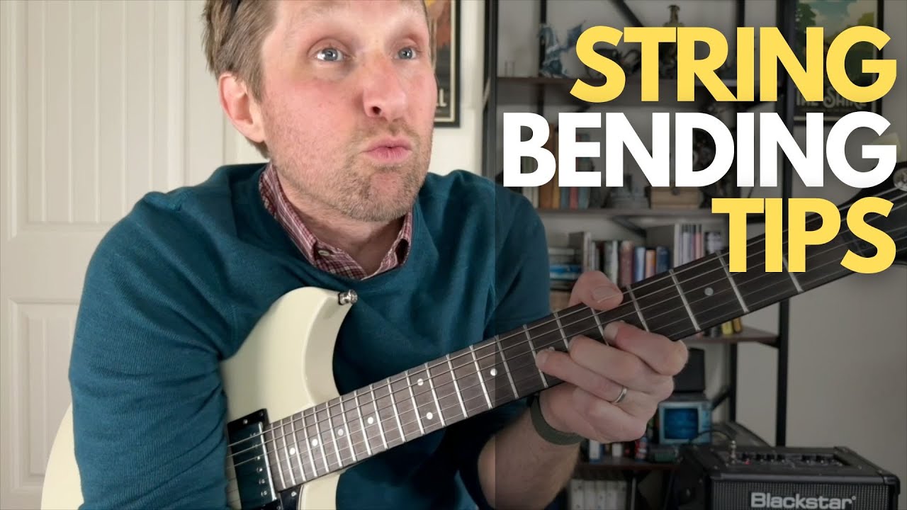 String Bending Tips for Guitar - Tiny Tuesday Tips with sTuart!