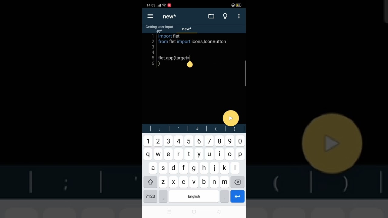 python flet icons & IconButton