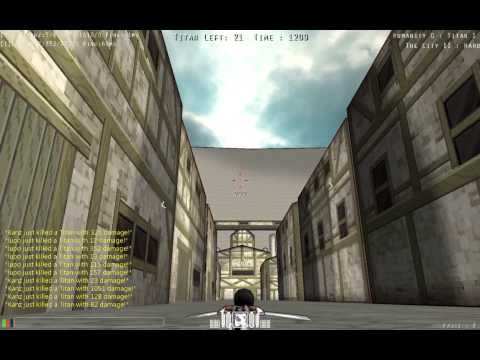 Attack on Titan Tribute Game Multiplayer w/ Uzog