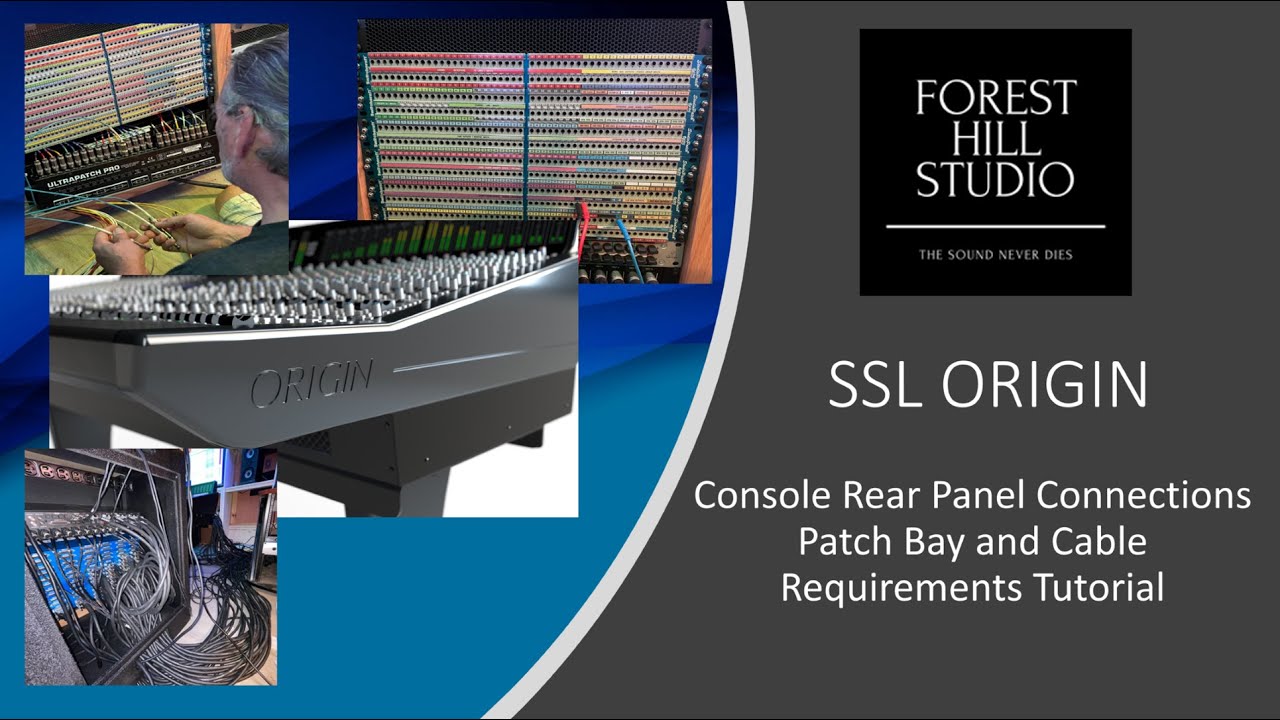 SSL Origin Studio Connections