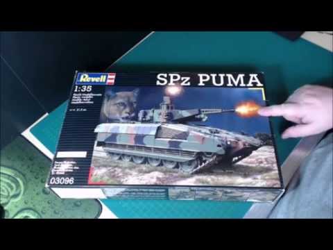SPz PUMA, Revell 03096 (2012) - Box contents