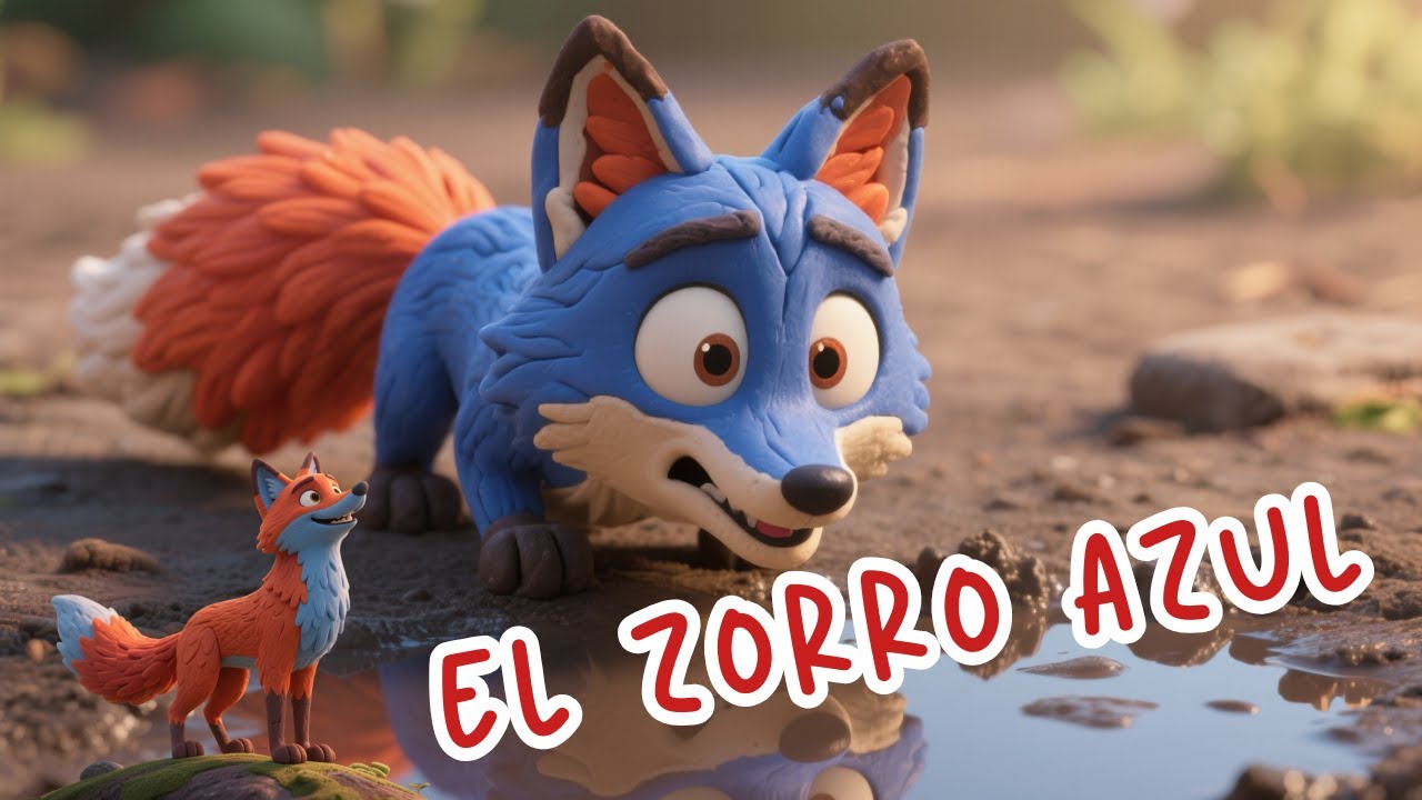 🦊✨ El increíble secreto del Zorro Azul | Cuentos del Mundo 🧡 | Cuento infantil con moraleja