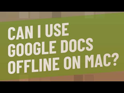 Can I use Google Docs offline on Mac?