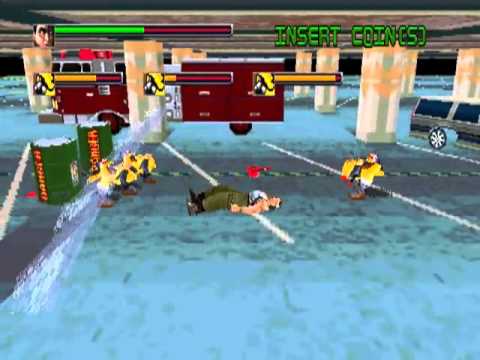 Dynamite Deka J 960515 V1.000 MAME Gameplay video Snapshot -Rom name dnmtdeka-