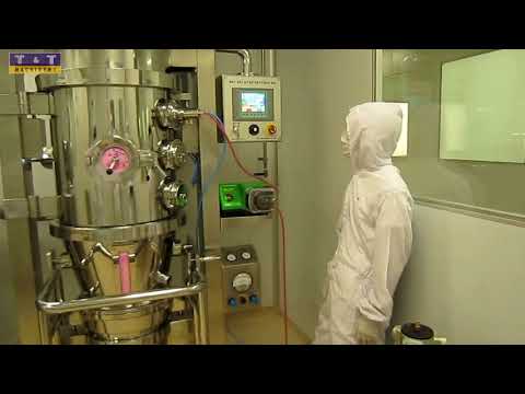 Máy sấy tầng sôi tạo hạt FBDG-20 | Fluid bed dryer granulator